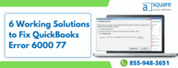 6 Working Solutions to Fix QuickBooks Error 6000 77