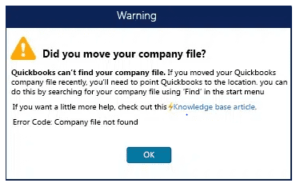 Top Fixes For QuickBooks Company File Not Found Error? | Solved